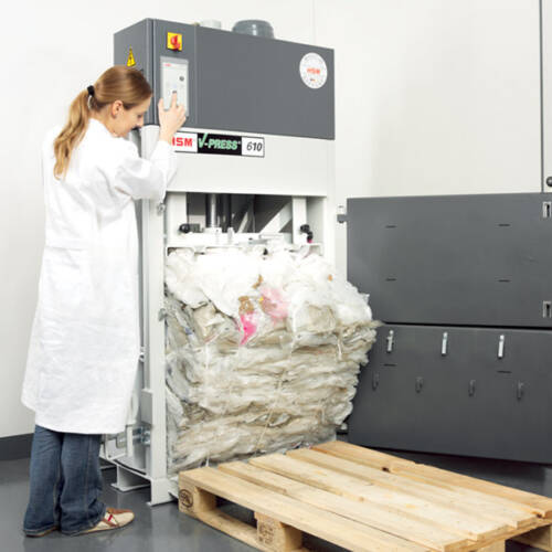 Compactadora V-Press 610 ECO