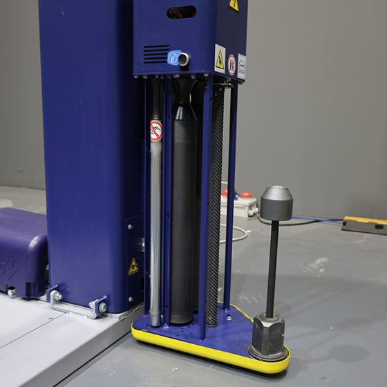 Enfardadora Masterplat PGS con mástil de 2.200 mm